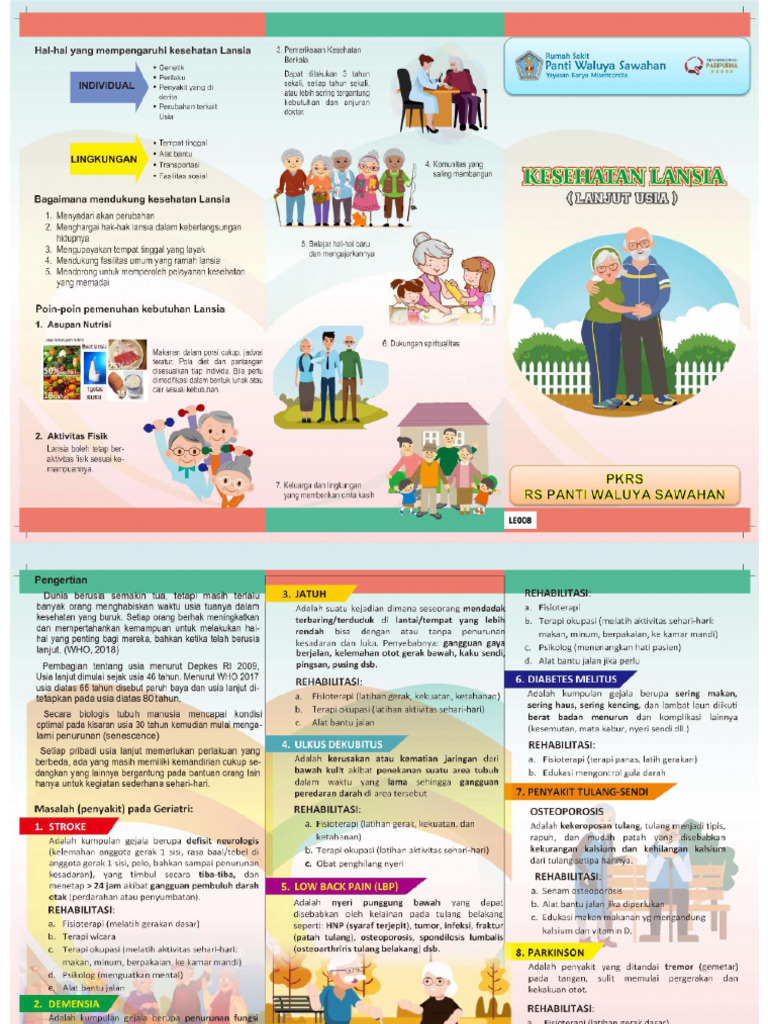 LE008-Leaflet Geriatri | PDF