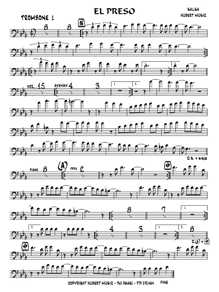 El Preso Salsa Bone | PDF