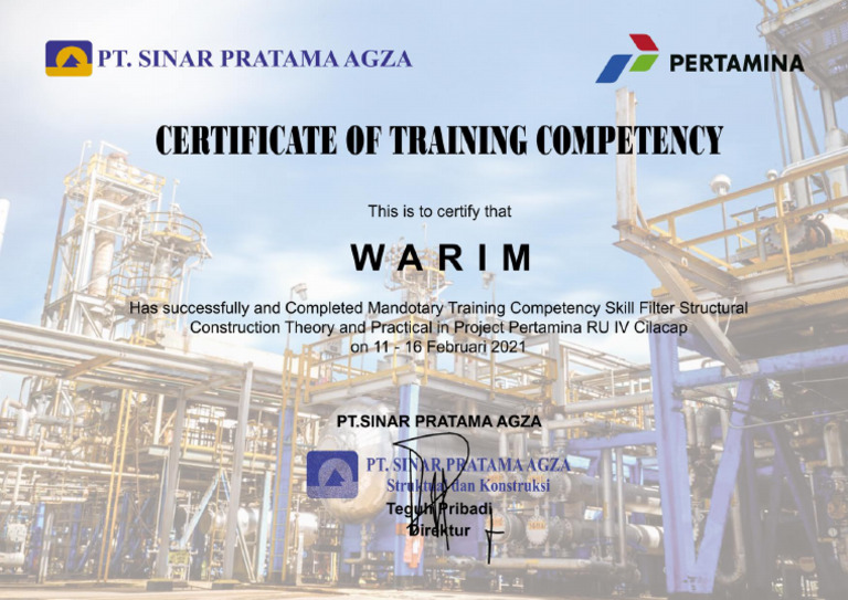 Warim Pertamina | PDF