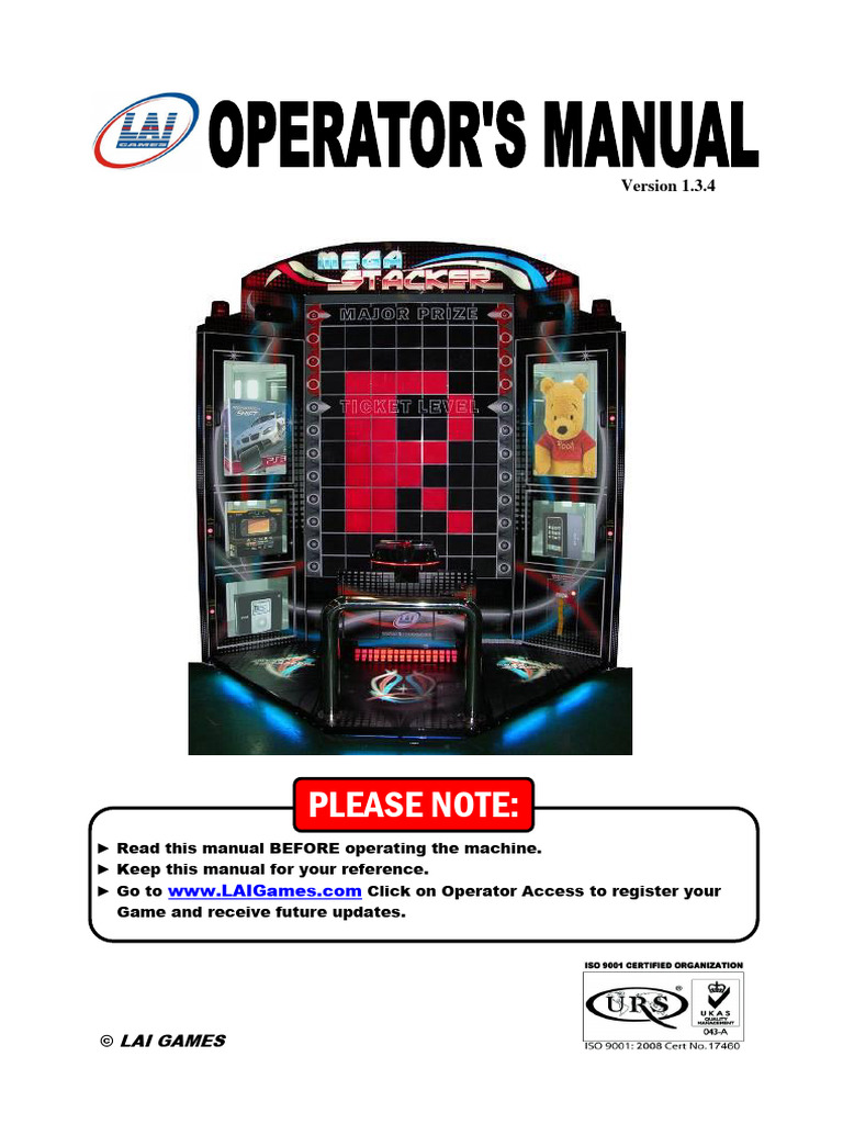 Operator and Assembly Manual Mega Stacker R5 (1.3.4) | PDF | Mains ...
