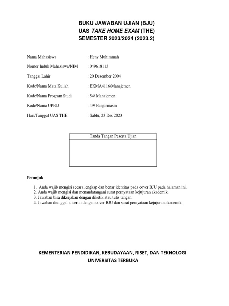 Manajemen Heny 1 | PDF