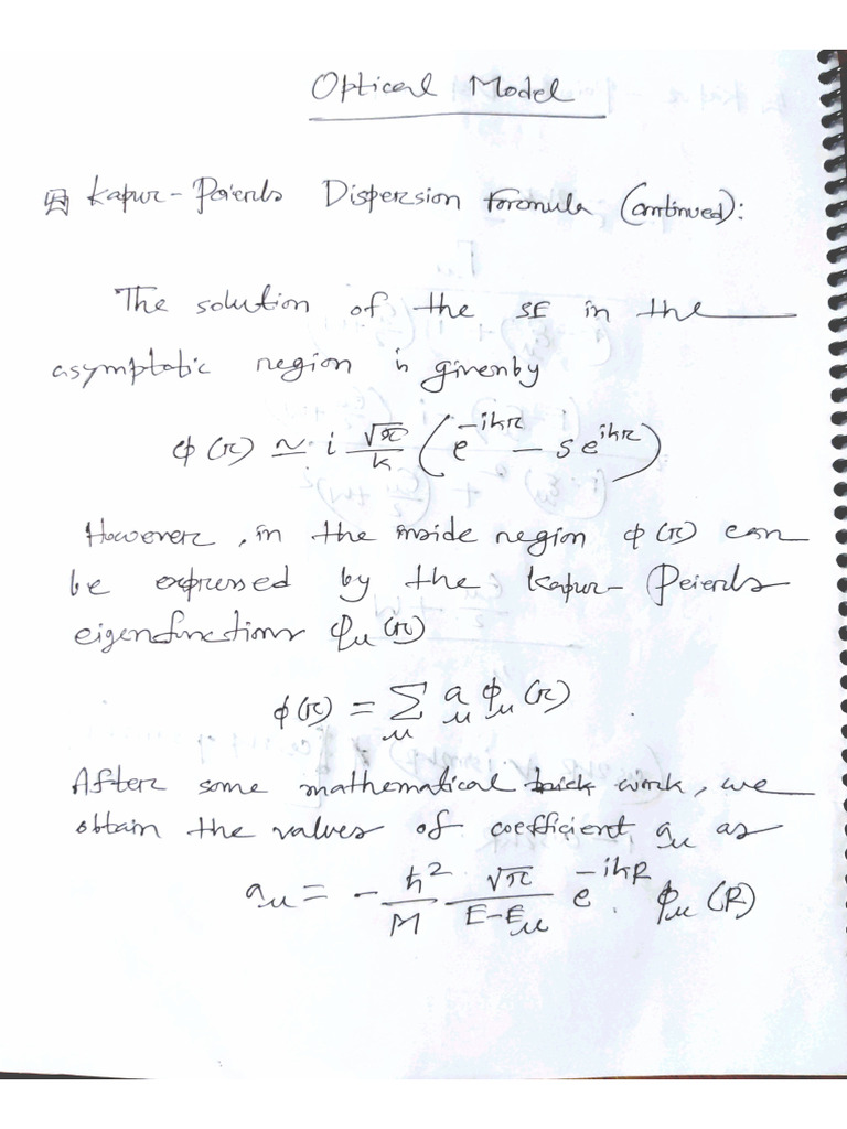 Kapur Formula - Op Model | PDF