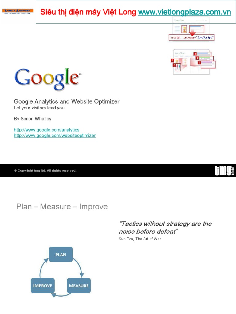 Google Analytics and Website Optimizer | PDF | Analytics | Google