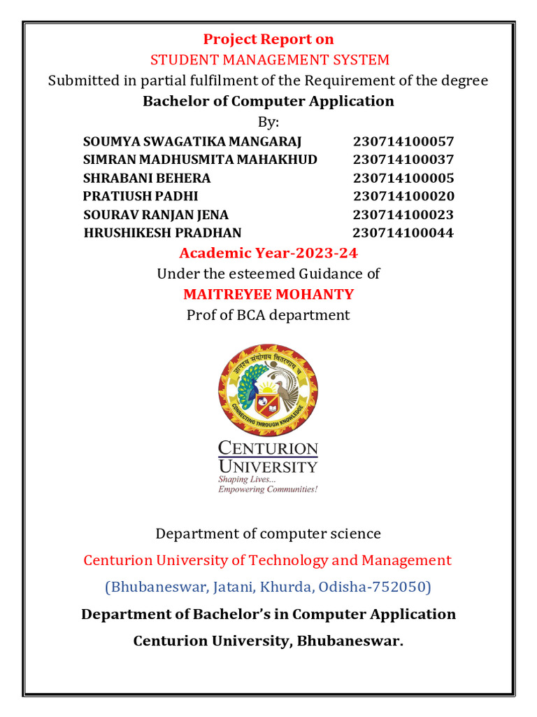 SOUMYA - OFC - 2345 Final One | PDF | Databases | Security