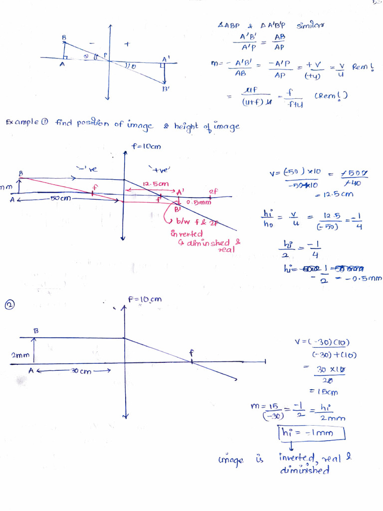 Ray Optics 3 | PDF | Optics | Electromagnetic Radiation