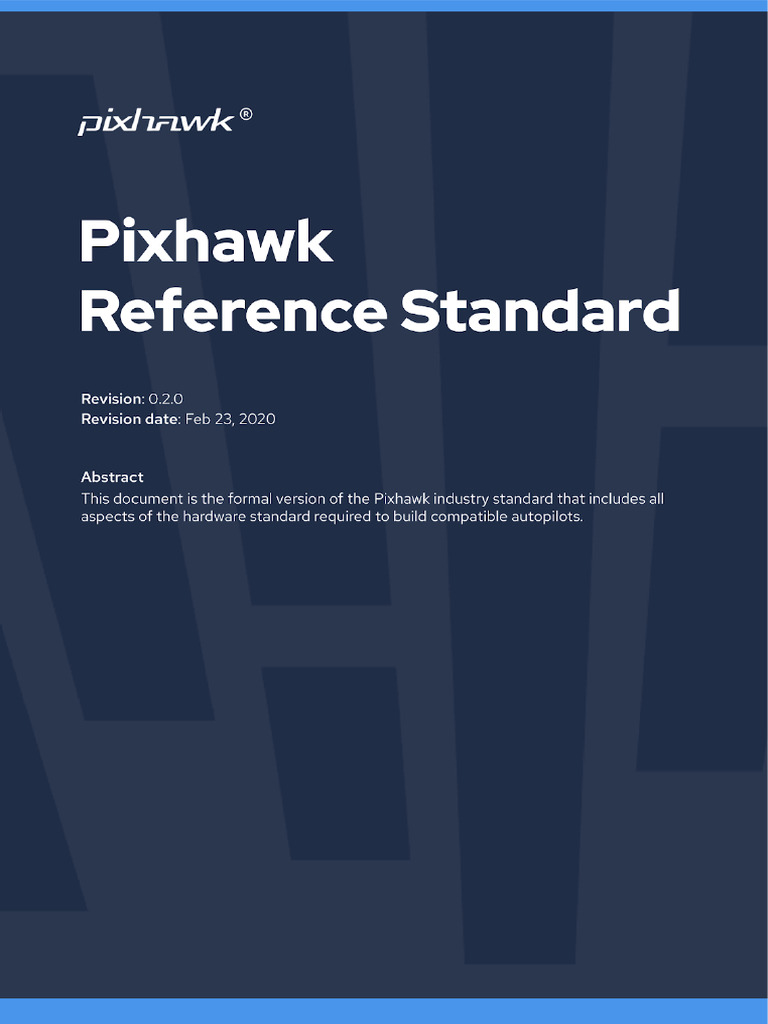 Pixhawk Reference Standard Guide | PDF | Computing | Manufactured Goods