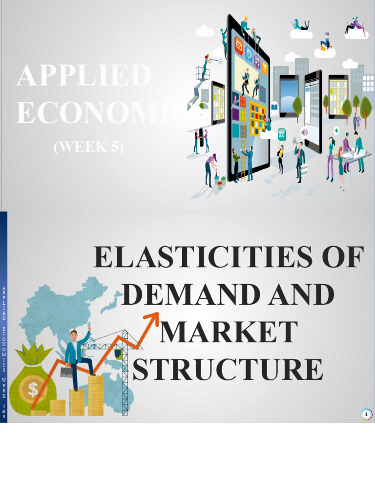 Week 5 6 Applied Economics | PDF | Elasticity (Economics) | Imperfect ...
