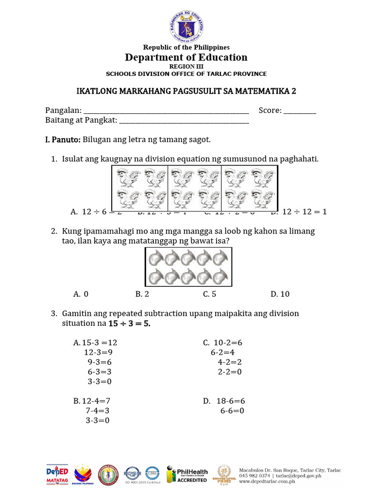 Q3 Math 2 Tag | PDF