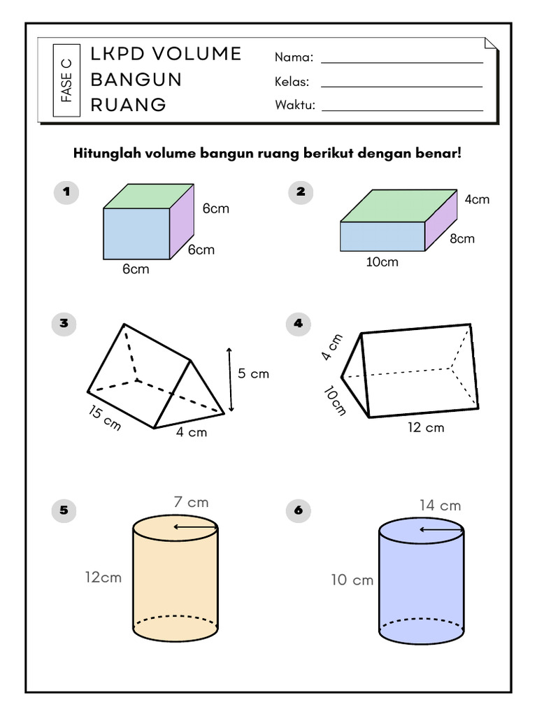 LKPD Volume Gabungan | PDF