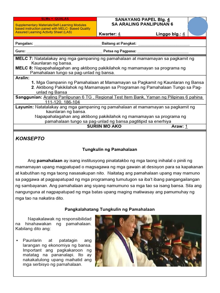 Konsepto: Pangalan: Baitang at Pangkat: Guro: Petsa NG Pagpasa | PDF