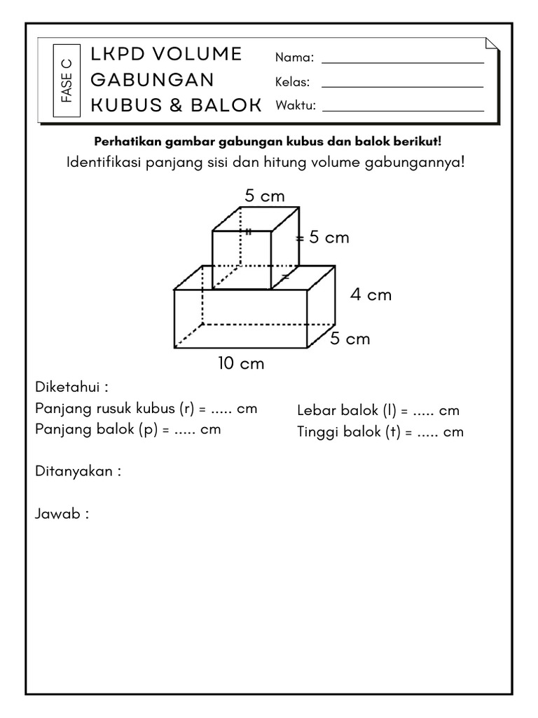 LKPD Volume Gabungan | PDF | Kajian Bahasa Asing | Metode & Bahan Ajar