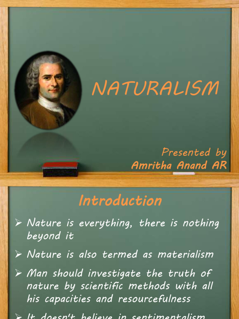 Amrithapresentationnaturalism 151014123941 Lva1 App6892 | PDF ...