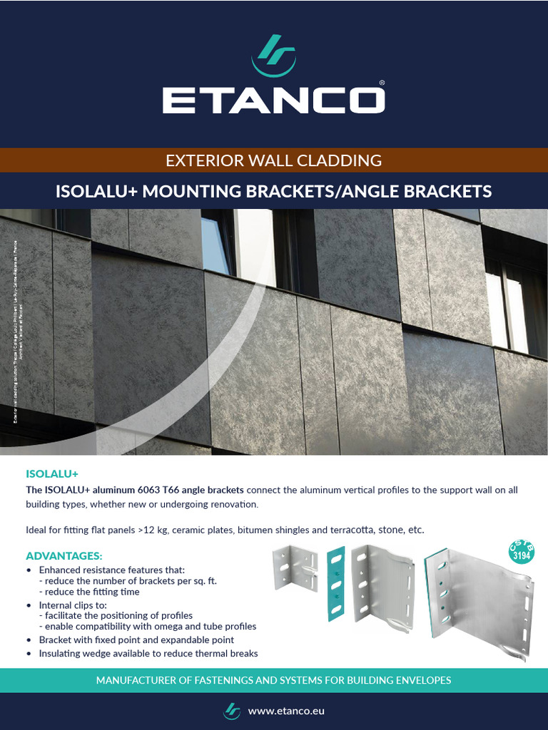 DC ISOLALU PLUS GB20 Ref807 | PDF | Thermal Insulation | Wall