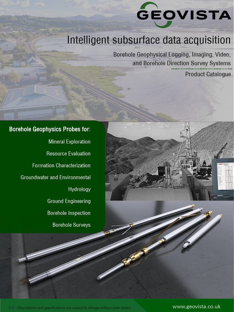 Geovista Borehole Logging Solutions | PDF | Gamma Ray | Magnetometer