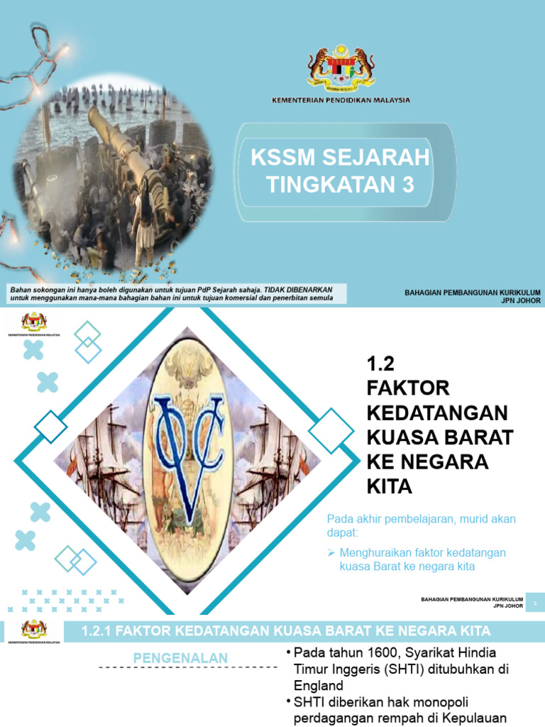 Faktor Kedatangan Kuasa Barat Ke Negara Kita | PDF