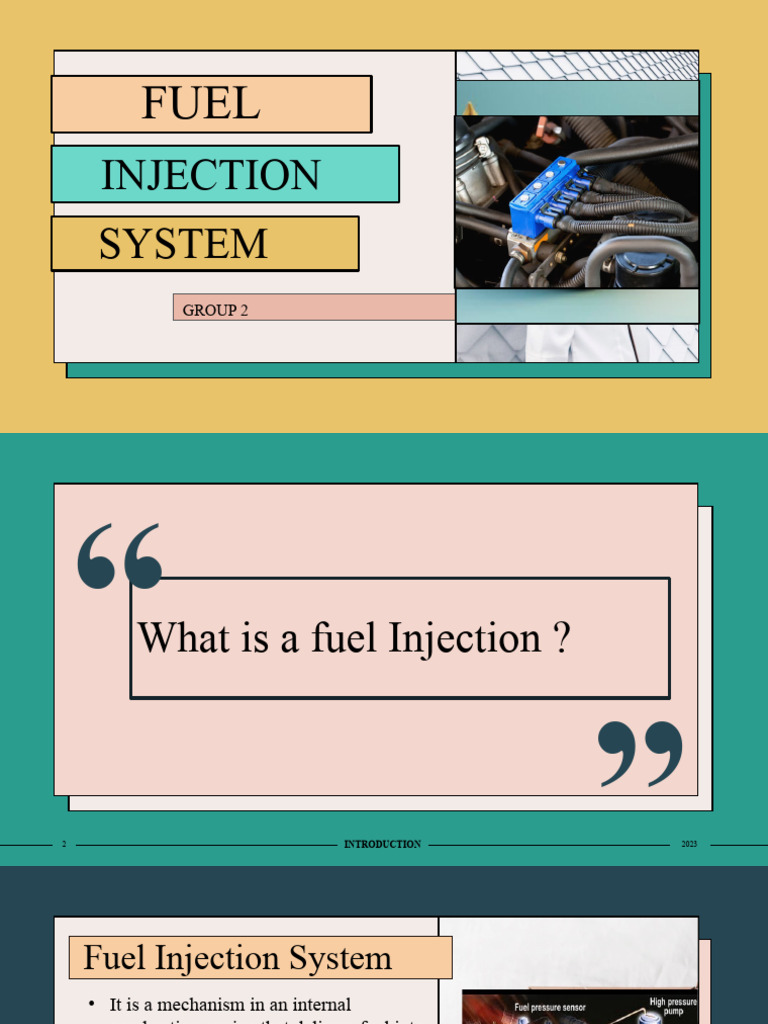 Fuel Injection System | PDF