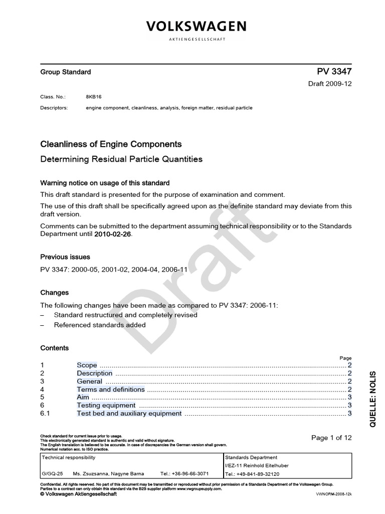 PV3347 E Englisch | PDF | Filtration | Pump