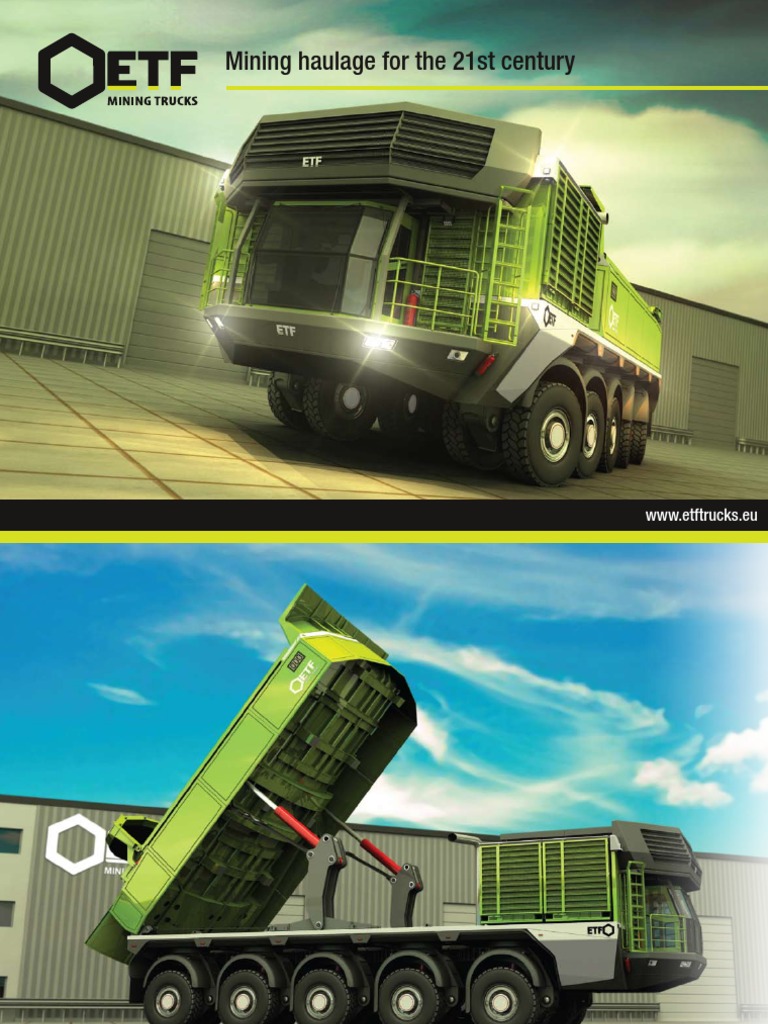 ETF MT-240: Revolutionizing Mining Trucks | PDF | Tire | Truck