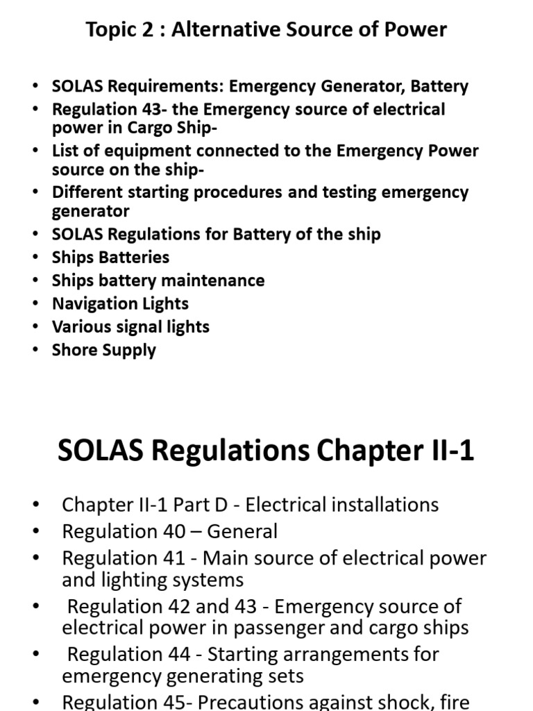 TMI Ch2-1 Alternate Power Source Battery | PDF | Rechargeable Battery ...