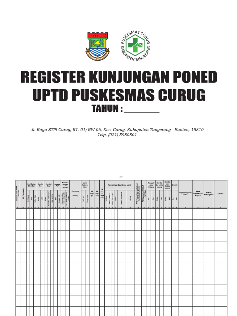 75 Register PONED (A3) | PDF