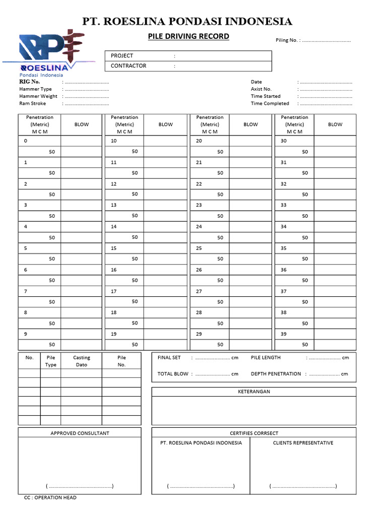 Form PDR ROESLINA | PDF