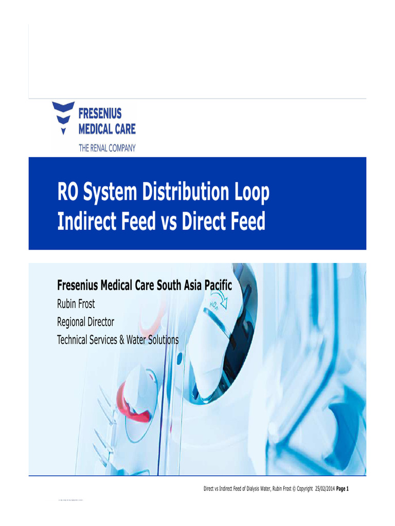 Direct Feed Vs Indirect Feed | Download Free PDF | Hemodialysis | Water ...