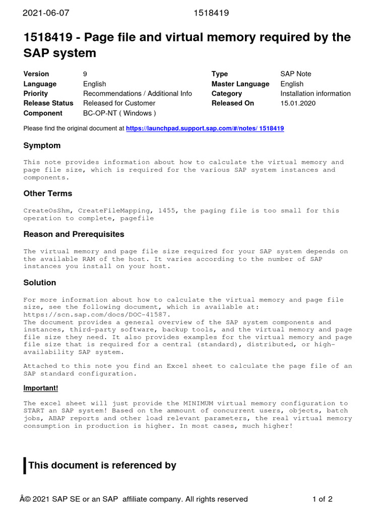 Virtual Memory | PDF | Software Engineering | Operating System Technology