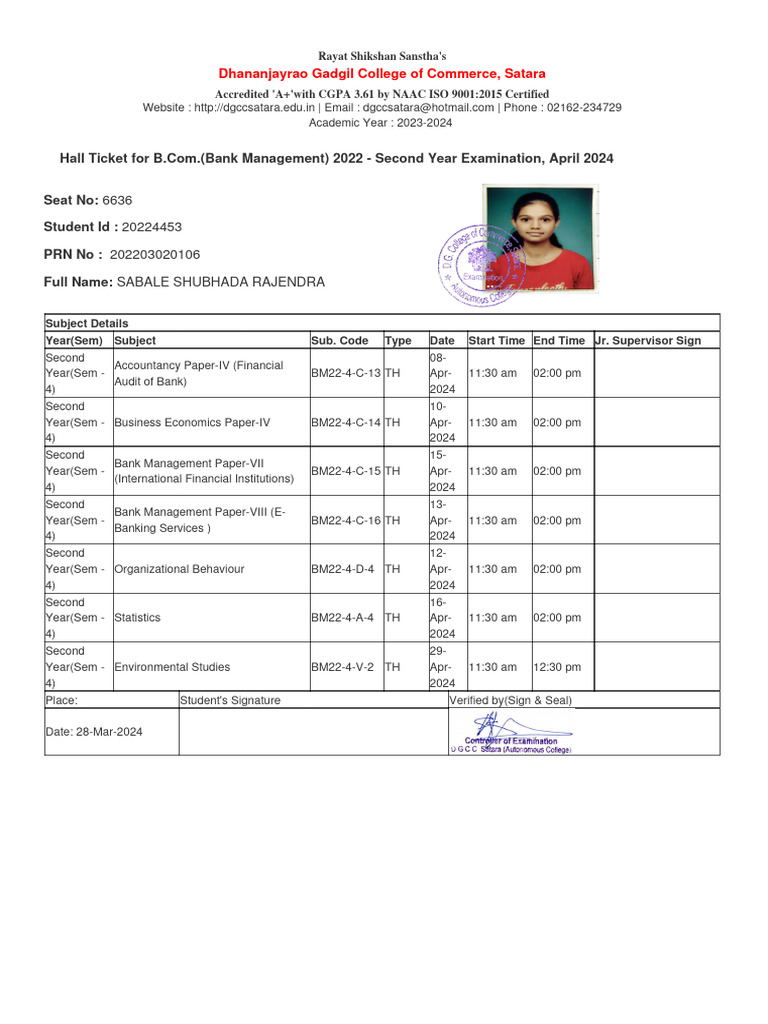 Shubhada Rajendra Sabale | PDF | Business | Financial Services