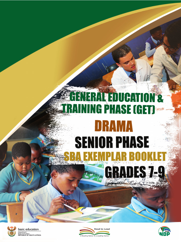 SBA Exemplar Booklet for Grades 7-9 Drama | PDF | Educational ...