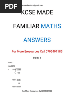Form 1 Maths Simplified Notes | PDF | Encodings | Lexicology