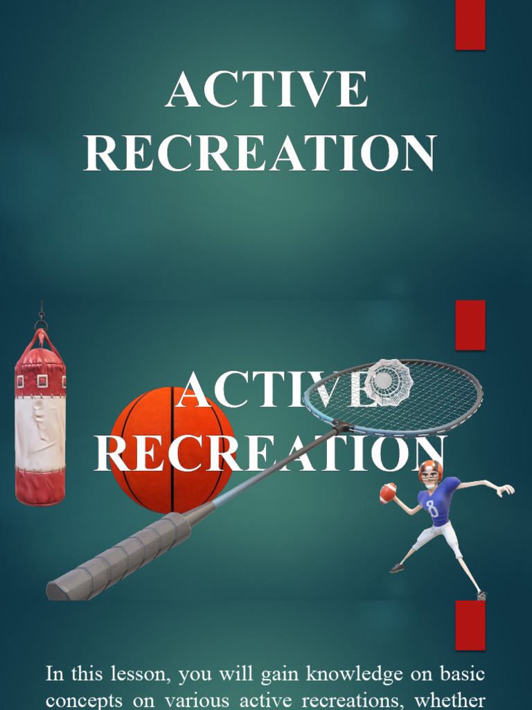 Active Recreation | PDF | Recreation | Sports