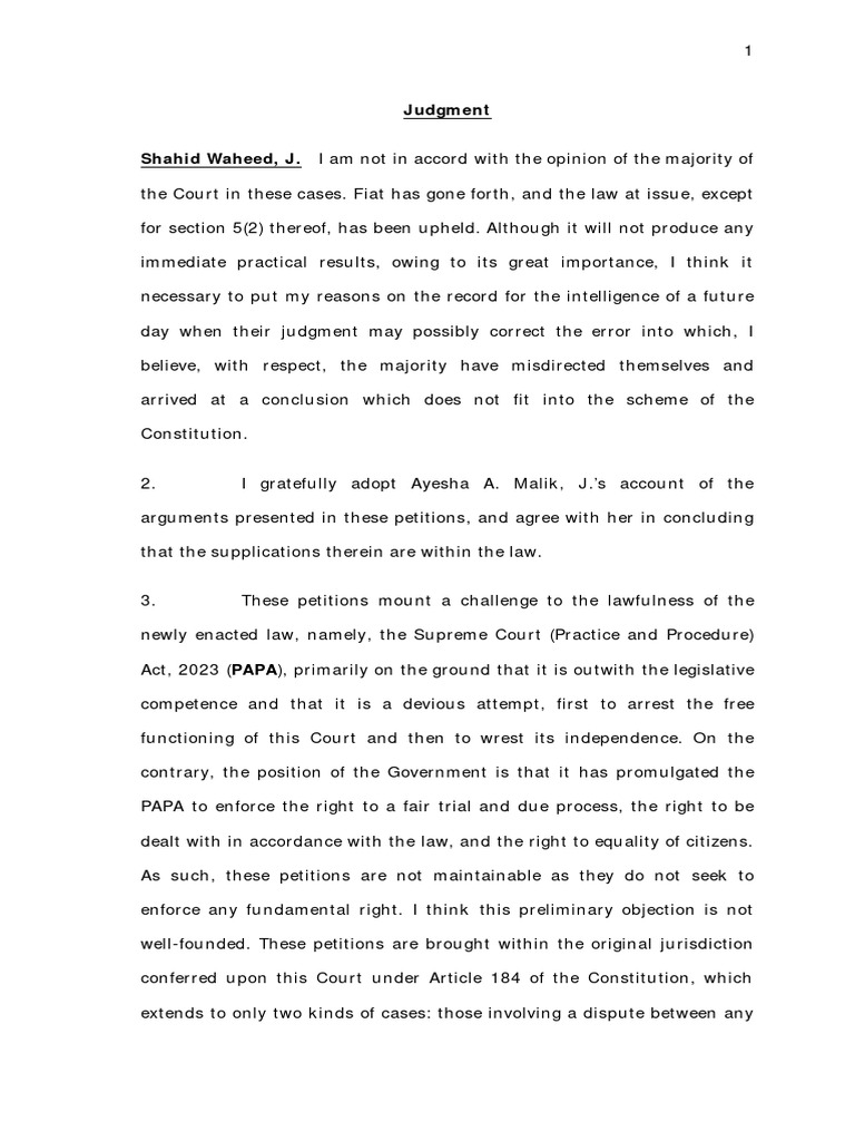 Legal Debate on Court Independence | PDF | Jurisdiction | Supreme Courts