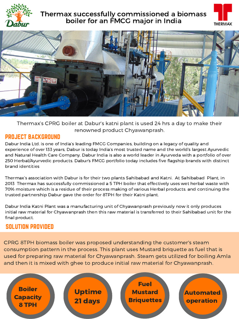 Dabur CPRG v1 | PDF | Boiler | Fuels