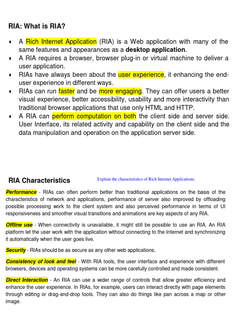 IP Module4,5,6 | PDF | Ajax (Programming) | Rich Internet Application