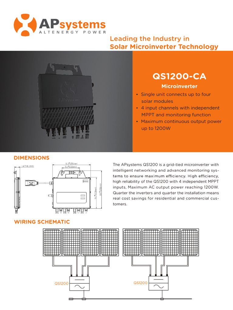 QS1200 Datasheet | PDF | Power Engineering | Electrical Equipment