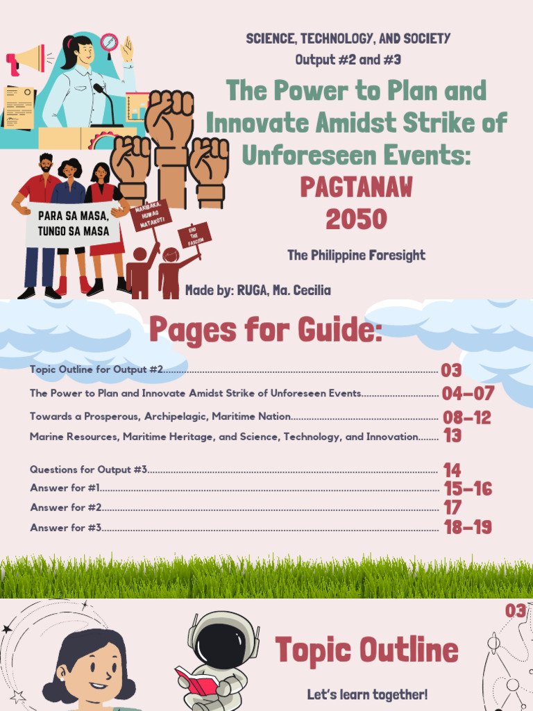 RUGA, Ma. Cecilia - STS Output 2 & 3 | PDF | Sustainability | Innovation