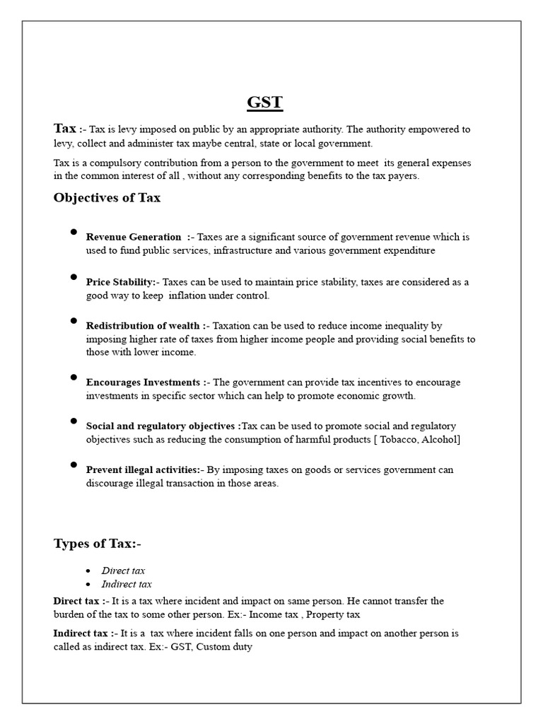 Introduction to GST | PDF | Taxes | Value Added Tax