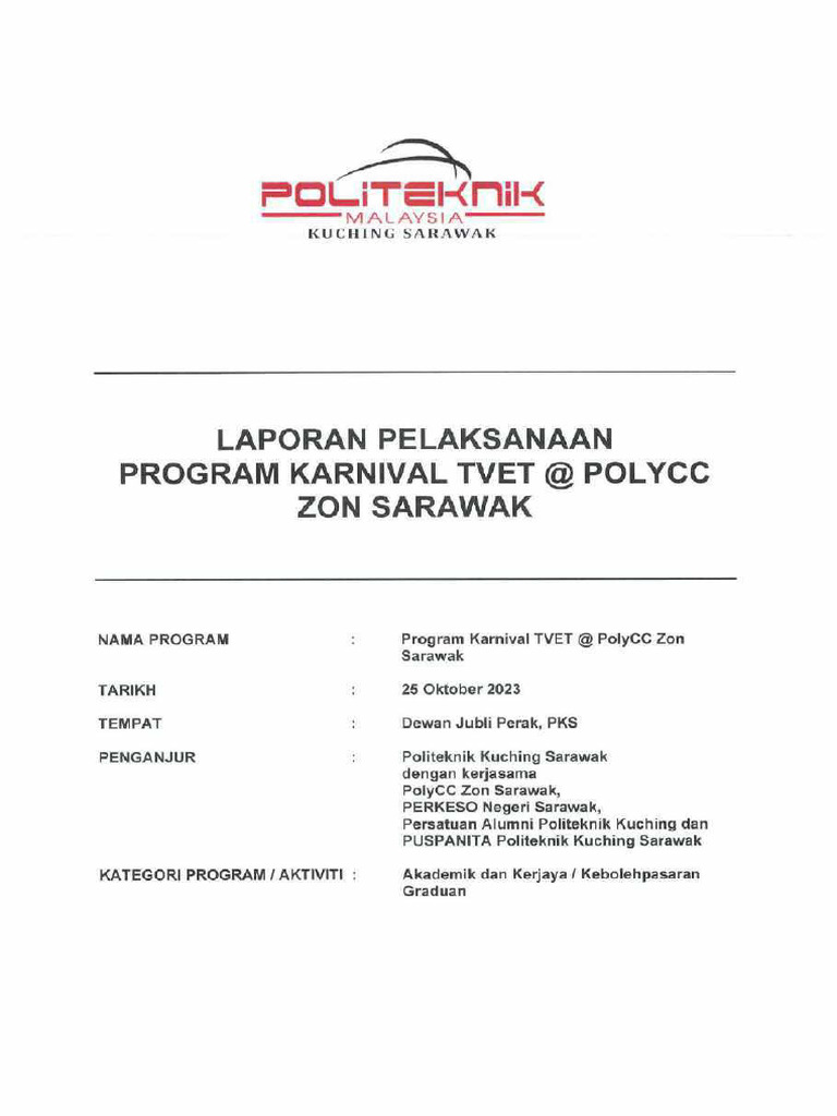 LAPORAN TVET 1 27 Compressed Compressed | PDF
