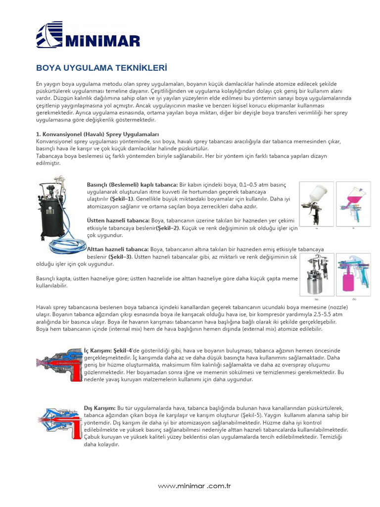 Boya Uygulama Teknkler | PDF