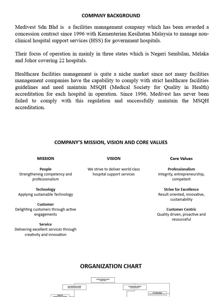 Medivest: Leading Hospital Support Services | PDF | Hospital | Economies