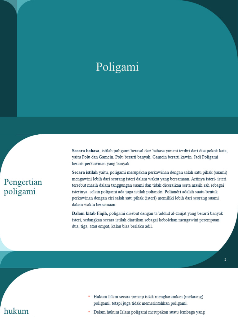 Poligami Dan Nikah Mut'ah | PDF