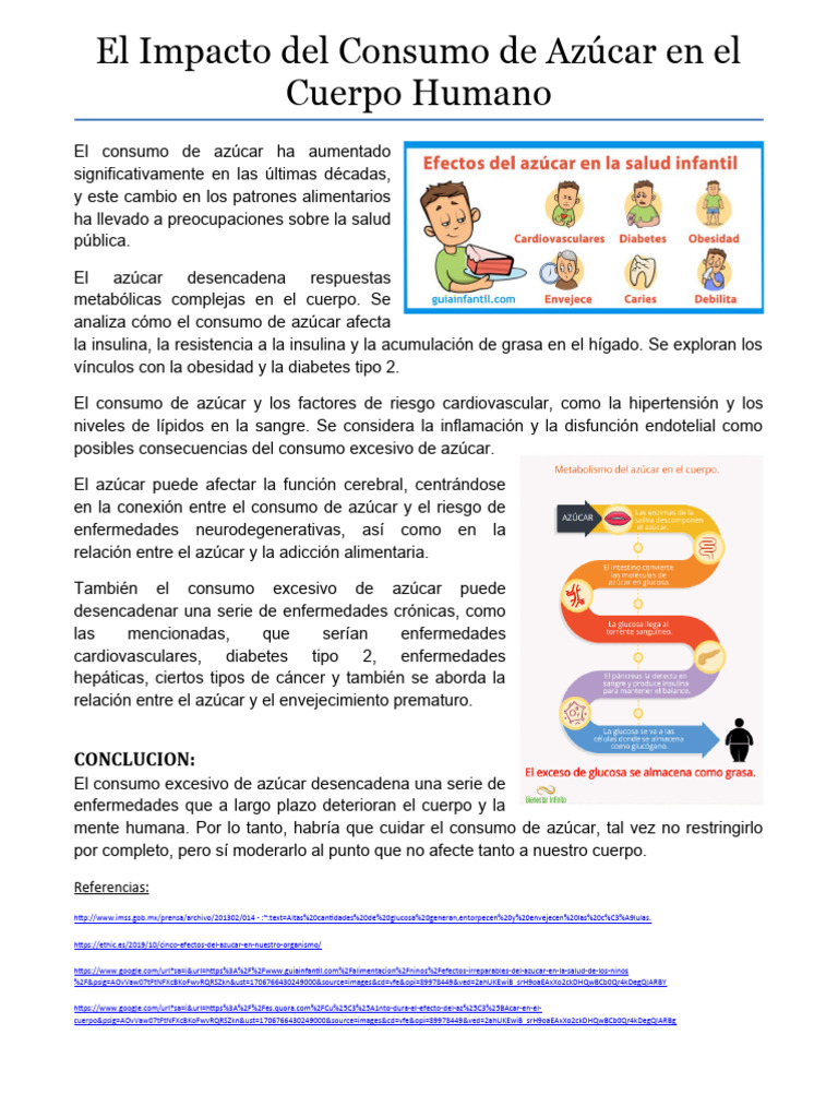 El Consumo De Azúcar Ha Aumentado Significativamente En Las últimas