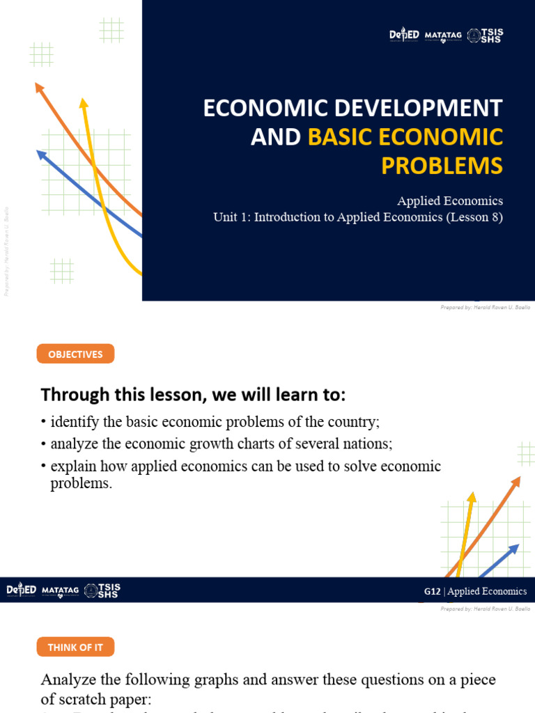 Economic Development and Challenges | PDF | Economics | Economic ...