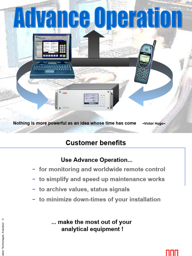 Advance Operation Short en | PDF | Automation | Computer Network