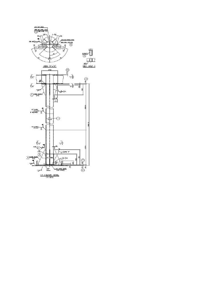 Tank Roof Column | PDF