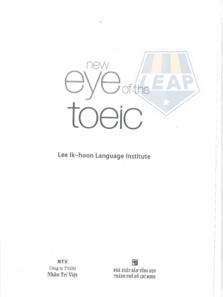 New Eys of The TOEIC | PDF