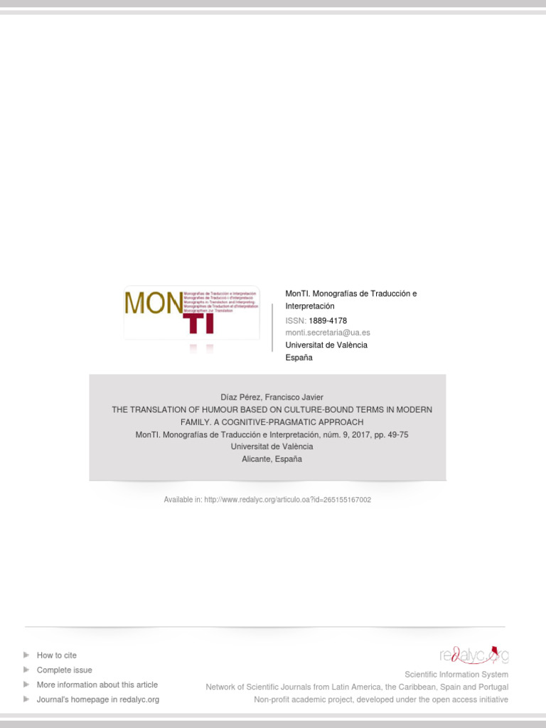 The Translation of Humour Based On | PDF | Communication | Semiotics