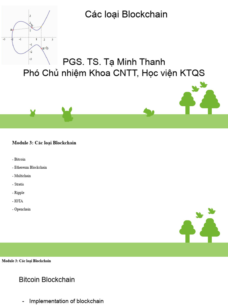 Module 3 - Các Lo I Blockchain | PDF | Information Technology | Computing