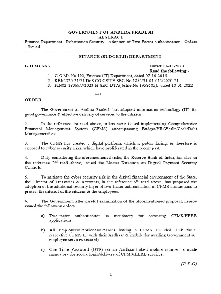 Adoption of Two-Factor Authentication | PDF