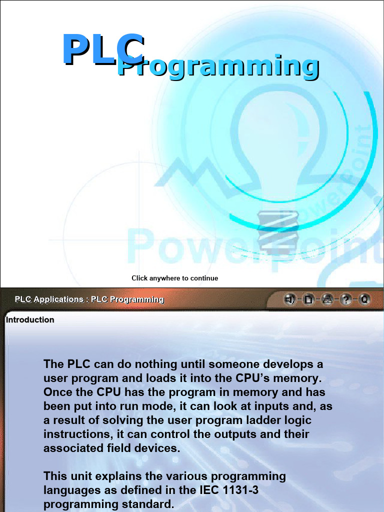Unit 7 4 2 Plc Programming Pdf Programmable Logic Controller